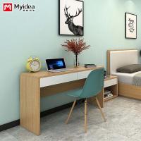 China Wholesale Modern Wood Desk with Drawers - Durable Panel Furniture - Source Factory Supply Simple Student & Office Table for sale