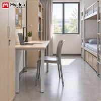 China Modern Minimalist Computer Desk with Sturdy Steel Legs - Eco-Friendly Thickened Tabletop for Home Office & Study - Direct Factory Supply for sale