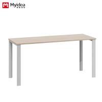 China Modern Minimalist Computer Desk with Sturdy Steel Legs - Eco-Friendly Thickened Tabletop for Home Office & Study - Direct Factory Supply for sale