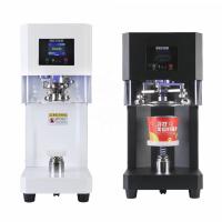 China Automatic Soda Beer Can Sealing Machine For Easy Ring Pull Can for sale