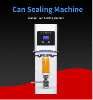 China High Speed Semi Automatic Soda beer Canning Machine Bottle Sealing Machine for sale