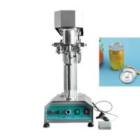 China 200mm Foil Lid Sealing Machine Tomato Tin Can Canning Machinery for sale