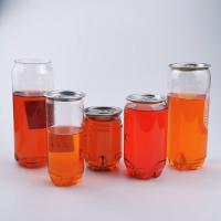 China Bpa Free Empty Plastic Beverage Jar For Soda Soft Drink Cans 350ml 500ml for sale
