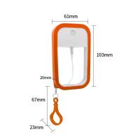 China 50ml Silicon Spray Bottle Perfume Alcohole Spray Case 50ml Pocket Style for sale