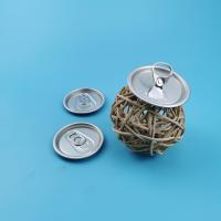 China Customized 73mm Diameter Aluminum Beverage Can With Lids Easy Open End for sale