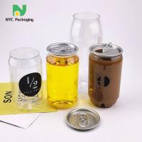 China Sleek Transparent Empty Beer Can Cups 650ml 350ml 330ml for sale