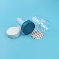 China 600ml Plastic Food Jars Peanut Butter Cookie Candy Pet Container With Screw Top Lid for sale