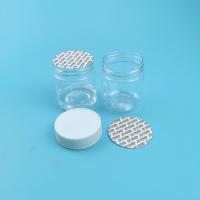 China 600ml Plastic Food Jars Peanut Butter Cookie Candy Pet Container With Screw Top Lid for sale