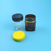 China BPA Free Square Selling Plastic Honey Bottles 200ml 320ml 400ml for sale