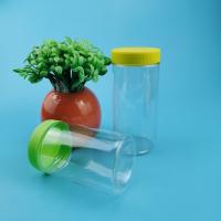 China 150ml Peanut Butter Packaging Bottle Jar Clear Round Containers With Screw Lids for sale