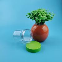 China 150ml Peanut Butter Packaging Bottle Jar Clear Round Containers With Screw Lids for sale