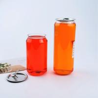 China 202# 52MM Neck Pet Coffee Cup 250ml Pet Juice Bottle Eco Friendly for sale