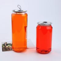 China 202# 52MM Neck Pet Coffee Cup 250ml Pet Juice Bottle Eco Friendly for sale