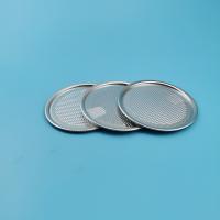 China Full Open Aluminum Easy Peel Off Lid 83mm 99mm 126mm For Paper Plastic Metal Can for sale