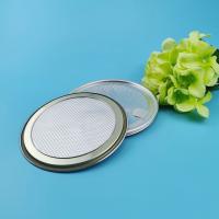 China Full Open Aluminum Easy Peel Off Lid 83mm 99mm 126mm For Paper Plastic Metal Can for sale