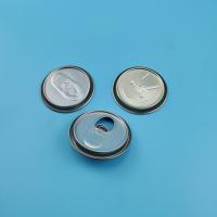 China Soda Beverage Easy Open Can Lids Aluminum Cap End Full Aperture Open for sale