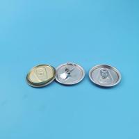 China Soda Beverage Easy Open Can Lids Aluminum Cap End Full Aperture Open for sale
