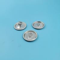 China Soda Beverage Easy Open Can Lids Aluminum Cap End Full Aperture Open for sale