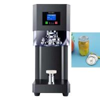 China Non Rotary Automatic Beverage Soda Can Sealer Beer Can Seamer for sale