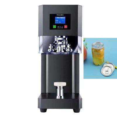 China Non Rotary Automatic Beverage Soda Can Sealer Beer Can Seamer for sale