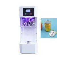 China Non Rotary Automatic Beverage Soda Can Sealer Beer Can Seamer for sale