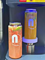 China Non Rotary Automatic Beverage Soda Can Sealer Beer Can Seamer for sale