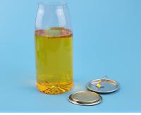 China SGS 650ml Disposable Plastic Soda Can For Beverage Water Coffee Cold Soft Drinks Beer for sale