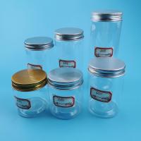 China Metal Screw Lid Plastic Bottle Jar 1460ml Dry Food Packaging 200mm Height for sale