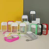 China Plastic Perfume Atomizer Pocket Spray Alcohol Bottle Packaging Silk Screen Printing Logo for sale