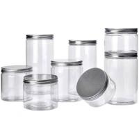 China Empty Transparent PET Plastic Storage Jar 30ml for Honey Cookie Candy Spice for sale