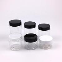 China 60g 80g 100g 120g Plastic Screw Cap Jars Makeup Body Butter Cream Jar for sale