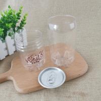 China Screen Printing 60mm 345ml Plastic Beverage Cans for sale