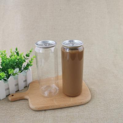 China Empty Customized Logo 52MM 28g 16 Oz Plastic Juice Bottles for sale