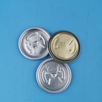 China 49mm Sealing Aluminum Easy Open End For Plastic Tin Can for sale