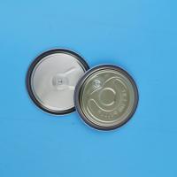China 49mm Sealing Aluminum Easy Open End For Plastic Tin Can for sale