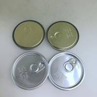 China 200# 502# 0.22mm Easy Open Can Lids For Plastic Tin Jars for sale