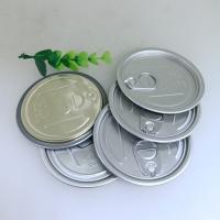 China 73mm 300# Aluminum Easy Open Can Lids For Canned Food for sale