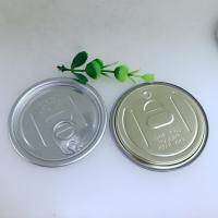 China 73mm 300# Aluminum Easy Open Can Lids For Canned Food for sale