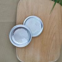 China FDA 53mm Plastic Paper Cans Easy Peel Off Lid for sale