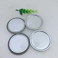 China 65mm Silver Gold Color Aluminum Peel Off End Lids For Tin Cans for sale