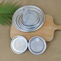 China Wrinkle Alum Foil Food Grade 153mm Easy Peel Off Lid for sale