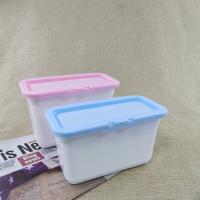 China PP 53g 102MM Square Laundry Powder Storage Container for sale