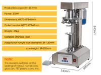 China 55kg Automatic Can Sealer for sale