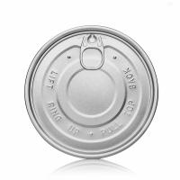 China 502 126.5mm Alum 16KG Dry Food Plastic Tin Can Lids for sale