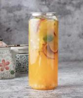 China Printing Logo 500ml 6CM BPA Free Plastic Beverage Cans for sale