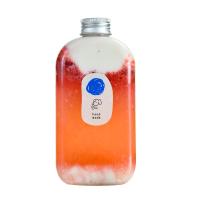 China Transparent PET 400ml 15cm Disposable Juice Bottles for sale