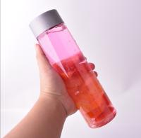 China Clear Twist Cap 16OZ 0.4l Plastic Beverage Jar for sale