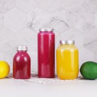 China Custom Logo 650ml 240mm Empty Plastic Juice Bottles for sale