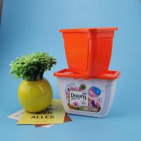 China 0.32kg BPA Free Plastic Washing Powder Storage Container for sale