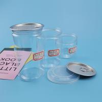 China PET Pop Top 23G CBD Herbs 280ml Plastic Canister With Lid for sale